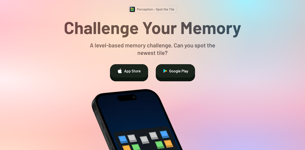 Perception – Spot the Tile